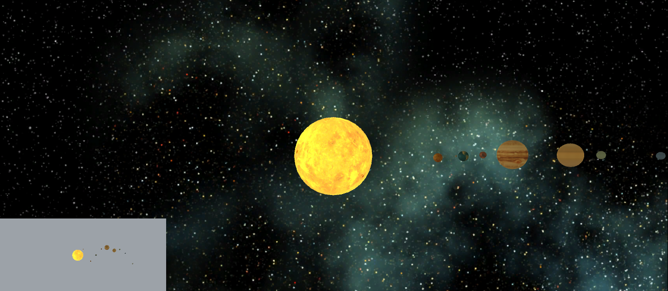 Solar System Simulation by Crewdipie Playz