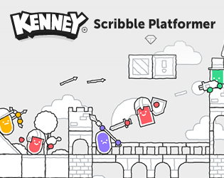 Scribble Platformer by Kenney (Assets)