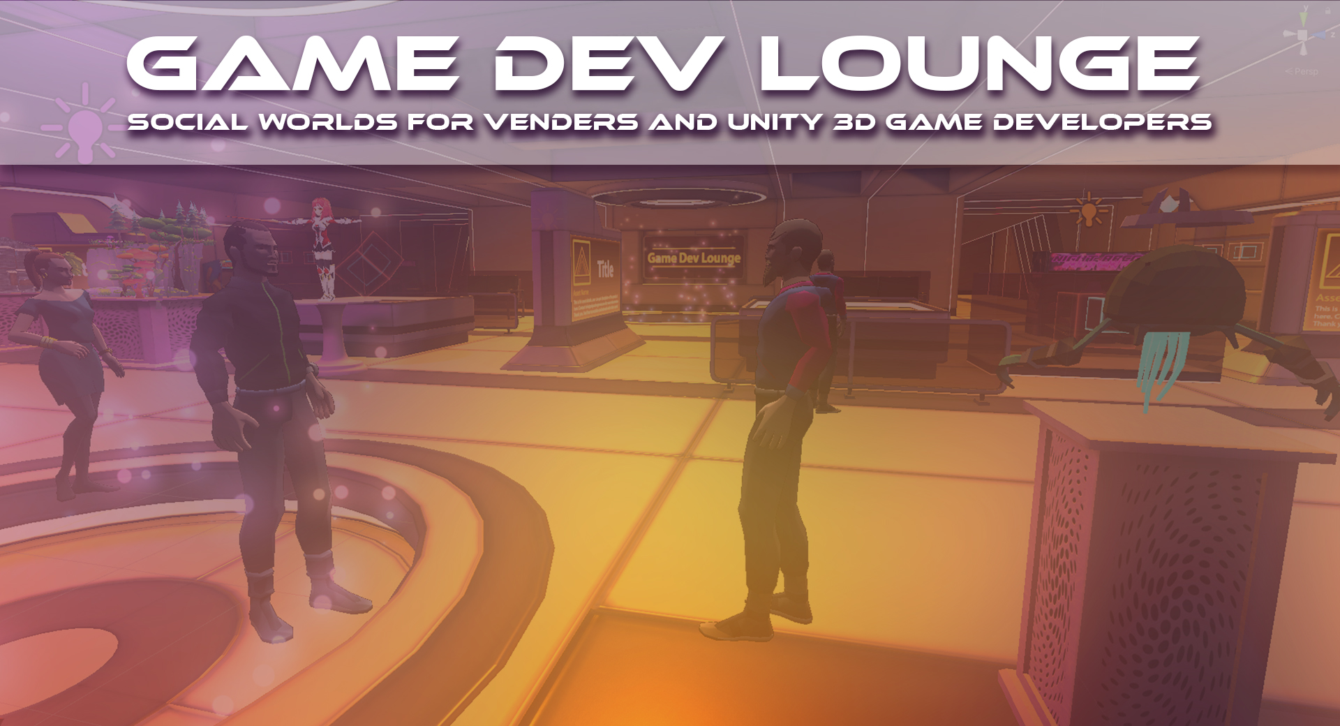 Game Dev Lounge - Social Space For Developers by polycarbongames