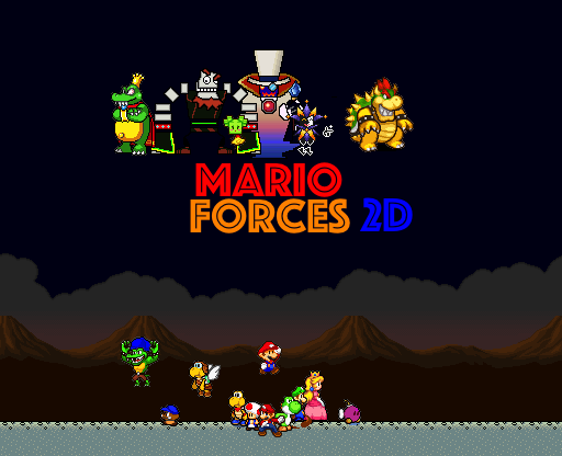 Mario Forces 2D Remake by MajorGeniePonyGirl