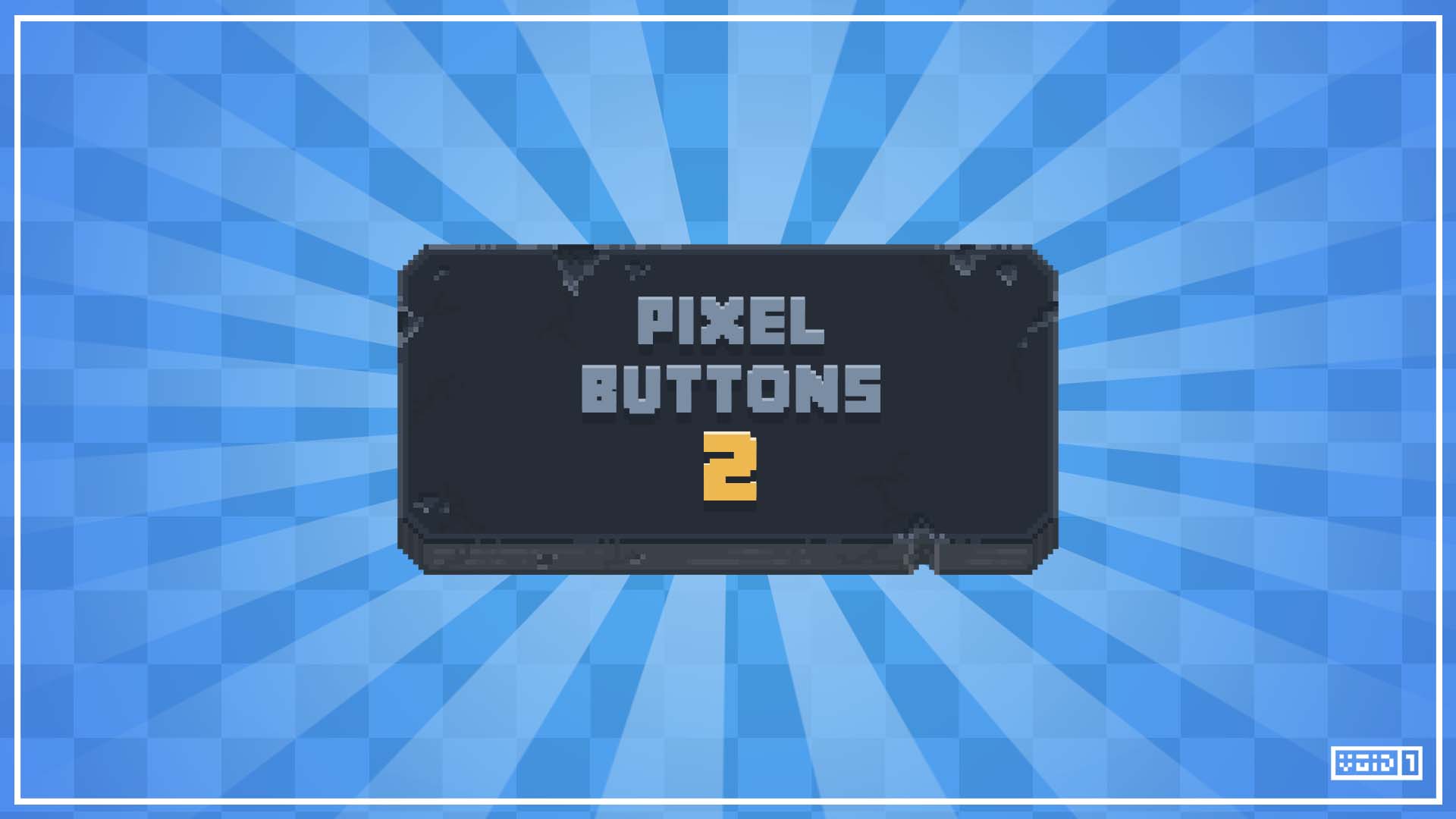 Pixel Buttons 2 - Rock Buttons by VOiD1 Gaming