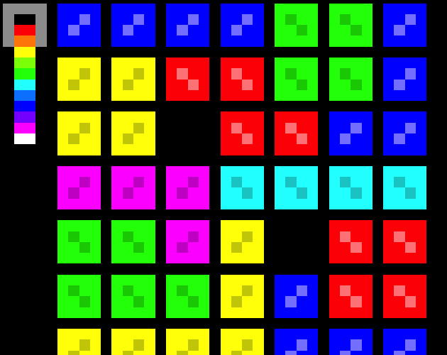 Three-step button mazes by clickmazes