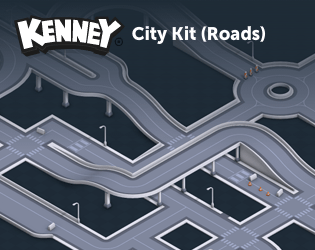 City Kit (Roads) by Kenney (Assets)
