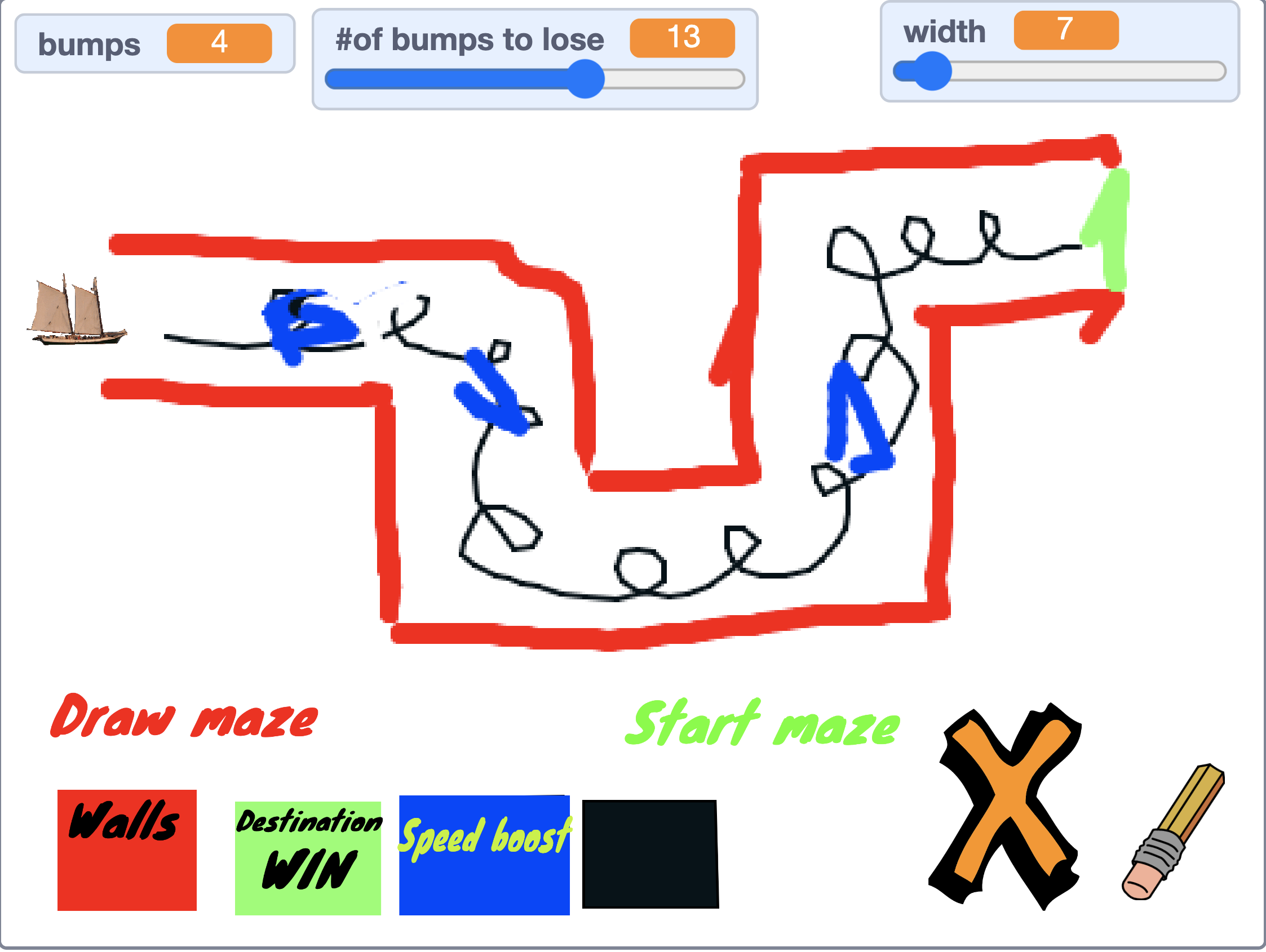 Draw your own maze by ExplosiveContent