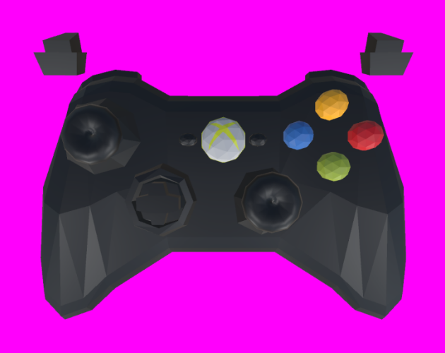 Xbox 360 Gamepad 3D Visualizer by Kalto-Mate
