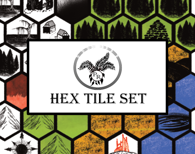 Perplexing Ruins Hex Kit Tiles by Perplexing Ruins