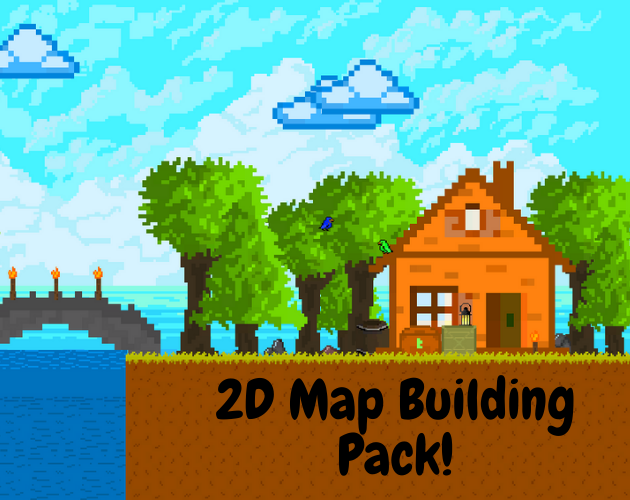 Basic 2D Map Building pack by VilMan Studios
