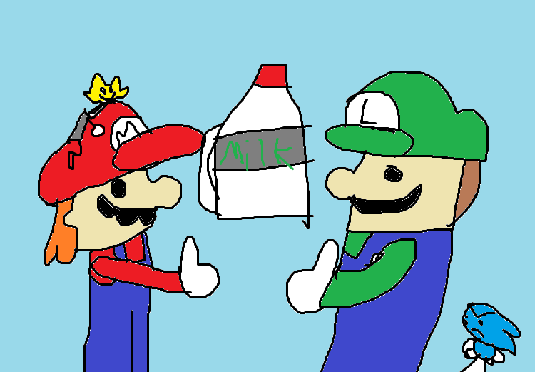 MARIO MILK THE 3 PARTS by milk studios