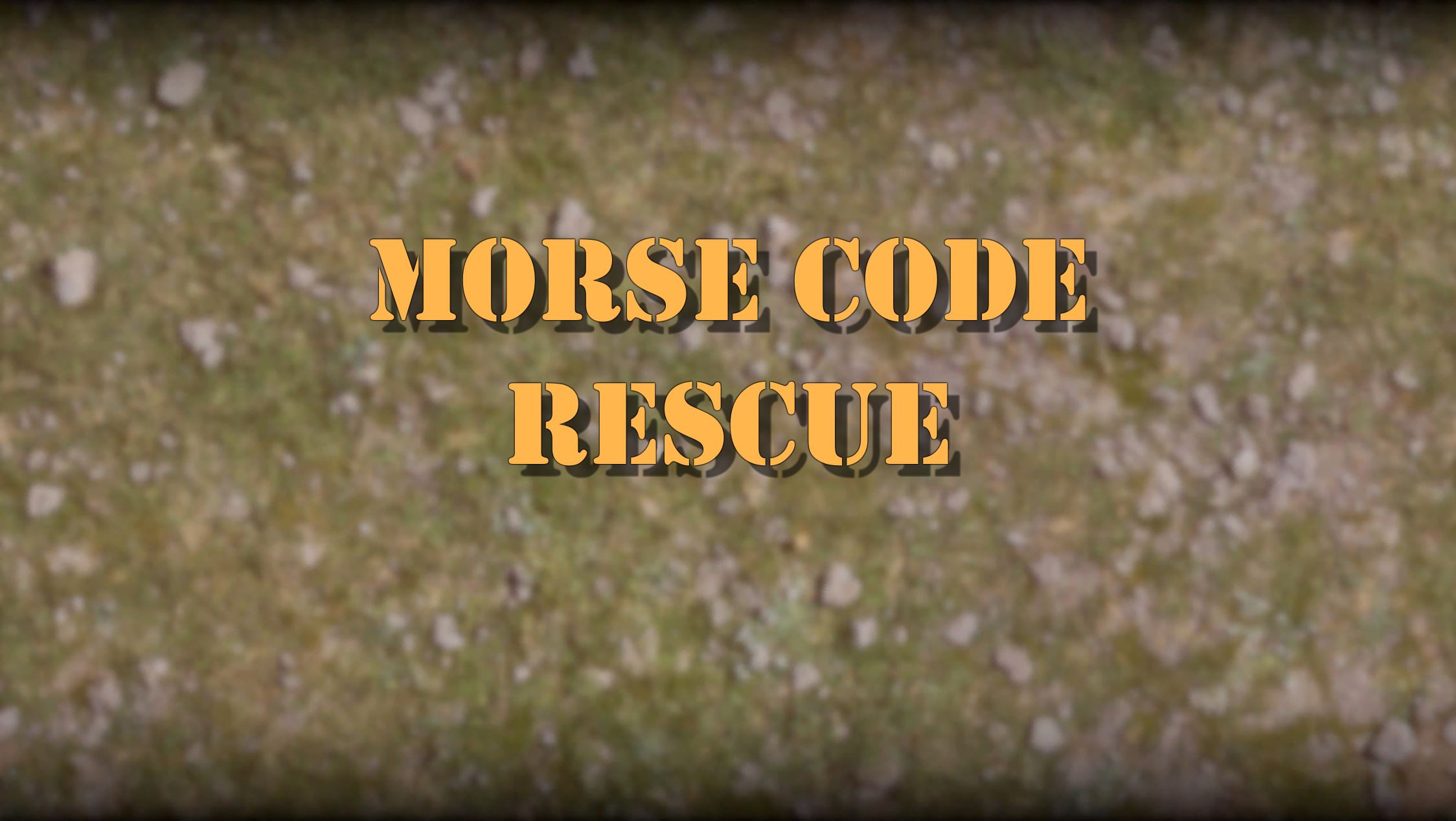 Morse Code Rescue by ldsmith