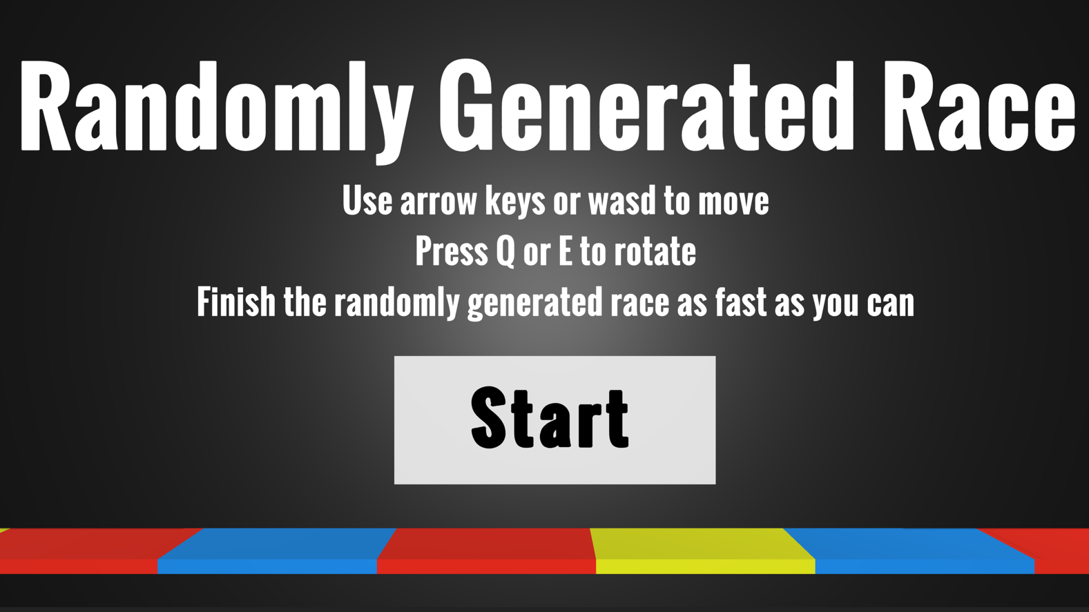 Randomly Generated Race by IanV