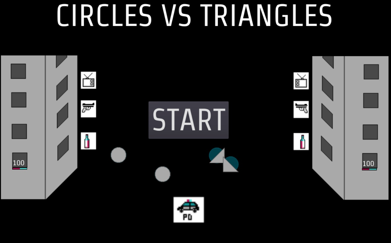 CIRCLES VS TRIANGLES by Nwallen