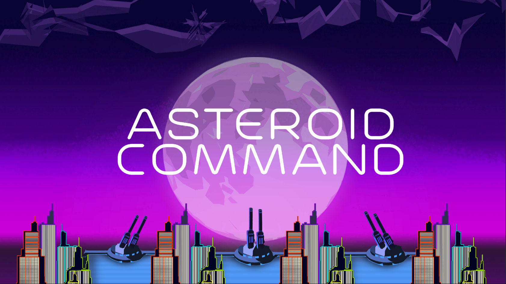 Asteroid Command by Squashedo