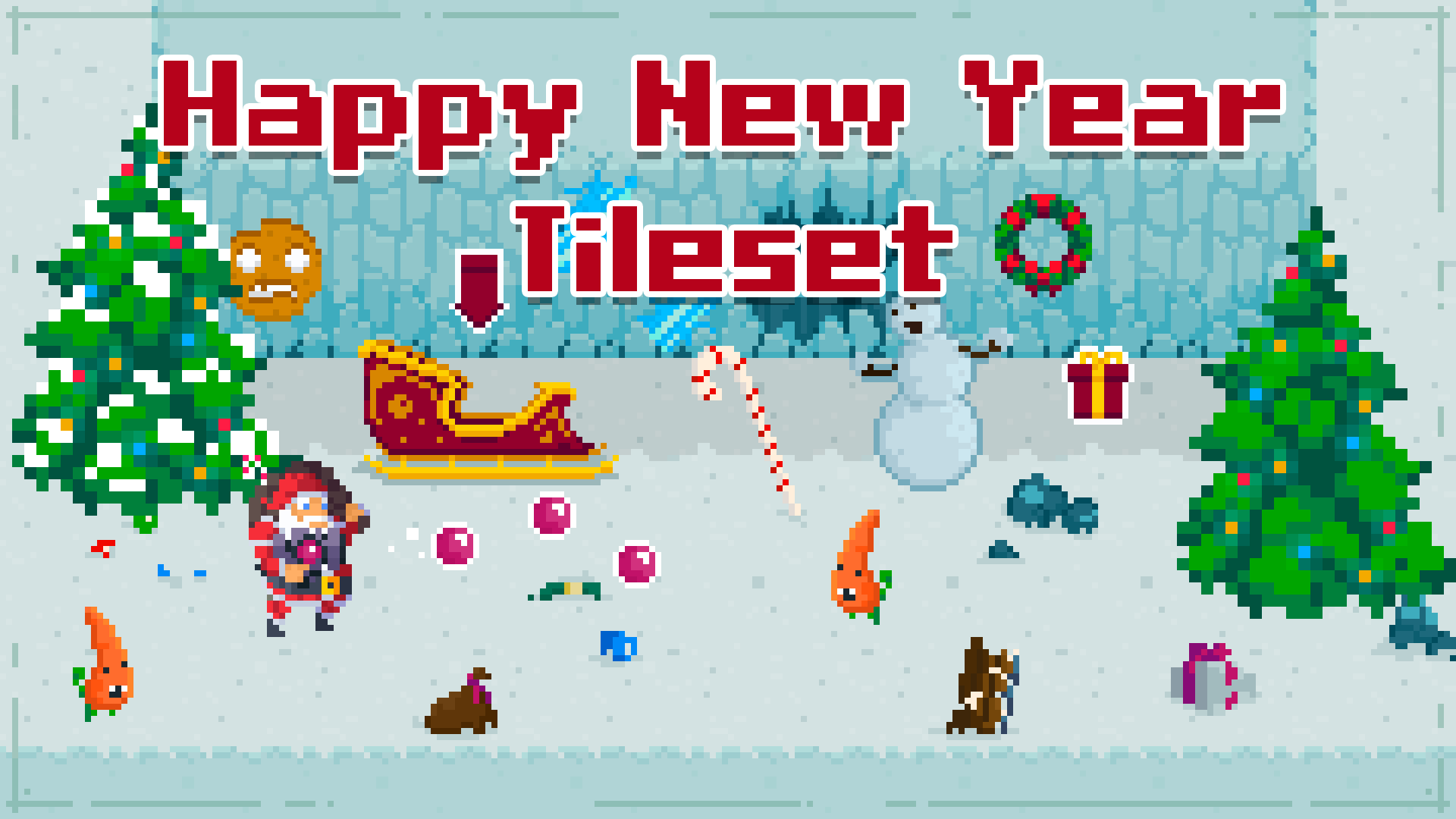 HappyNewYear PixelArt Asset by UnfuneralOD