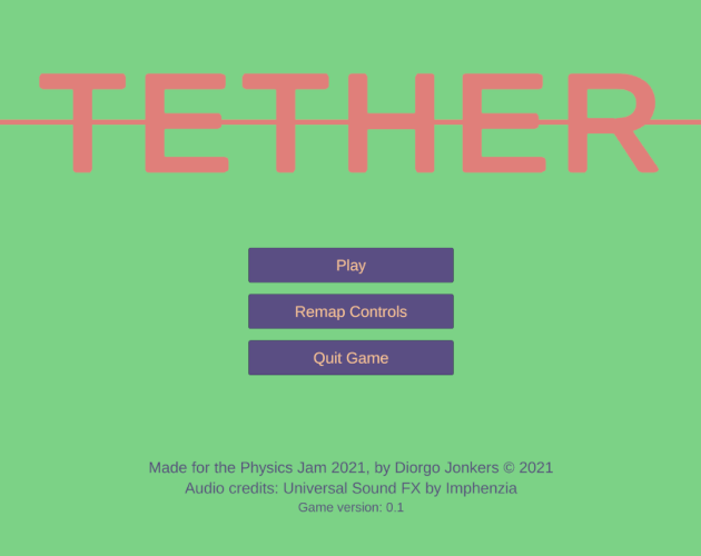 Tether by Diorgo for PHYSICS JAM 2021 (South Africa) - itch.io