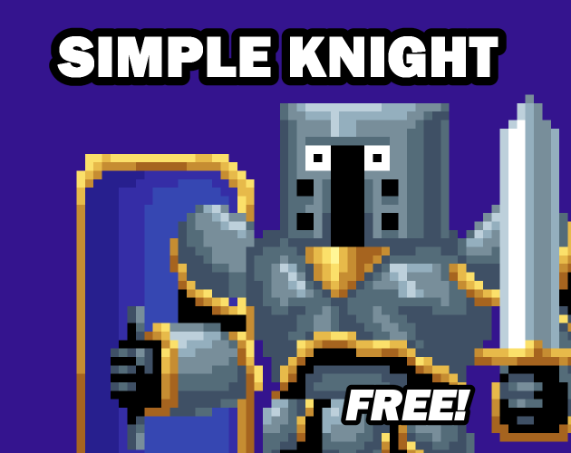 Simple Knight - Character Pack by Phi9009