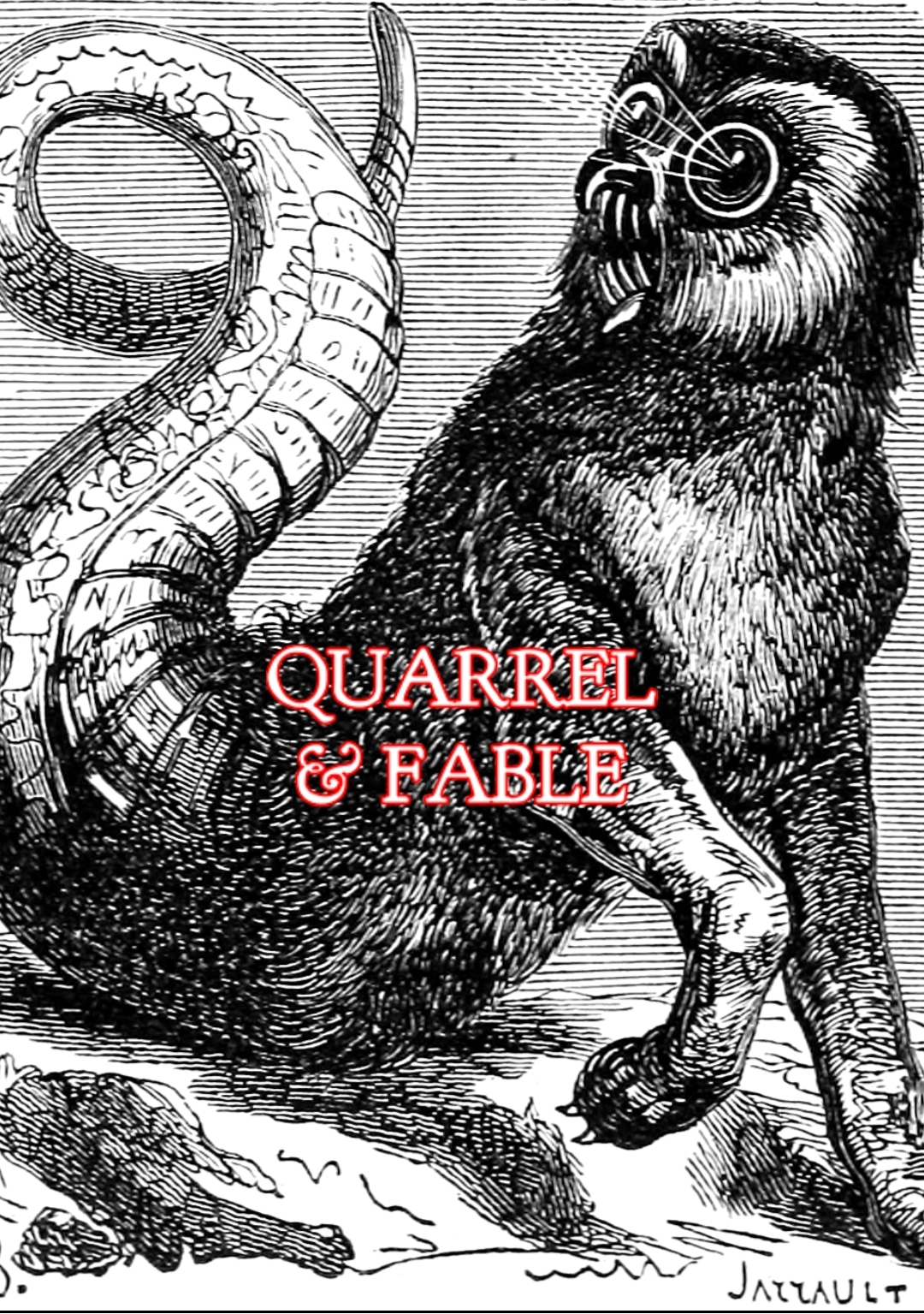 Quarrel & Fable postcard edition by sean f, smith / he, him