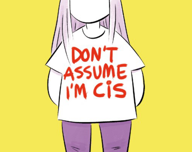 ''Don't Assume I'm Cis'' -comic by Surkea