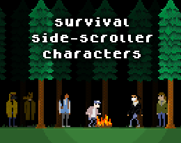 Survival Side-scroller Characters by RAINPROXY