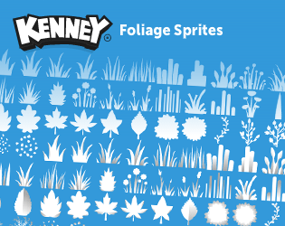 Foliage Sprites by Kenney (Assets)
