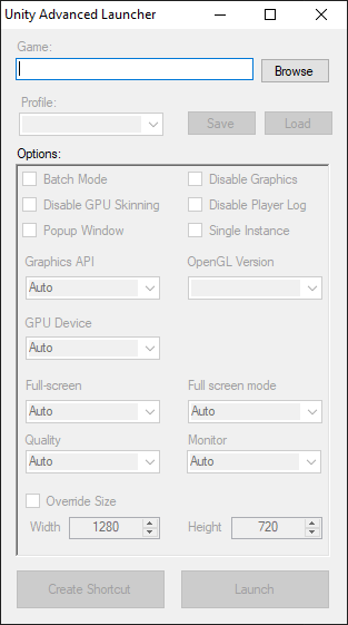 Unity Advanced Game Launcher by MySelfXD