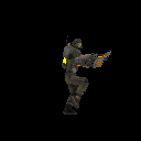 Animated Pixel Soldier by AneoPsy