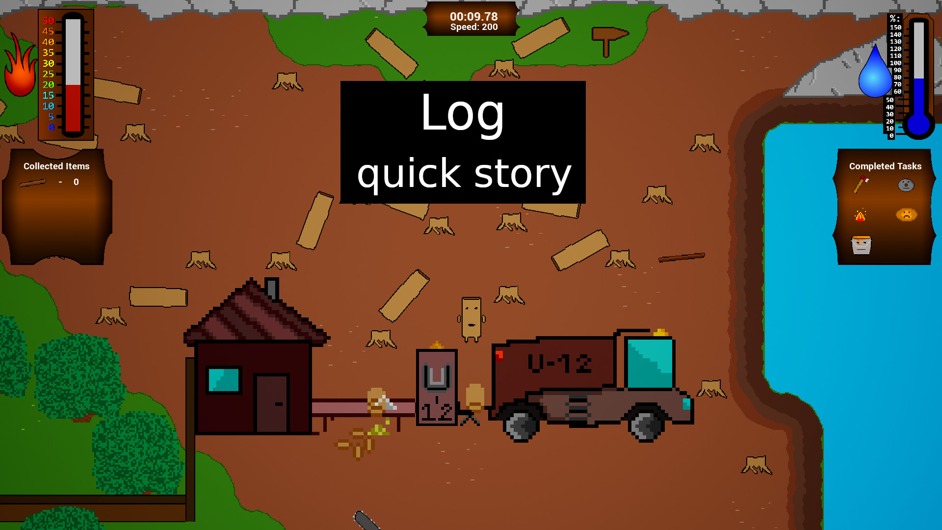 Log - quick story by Stefx