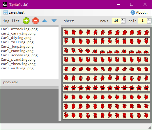Sprite Packr by Salamander Labs
