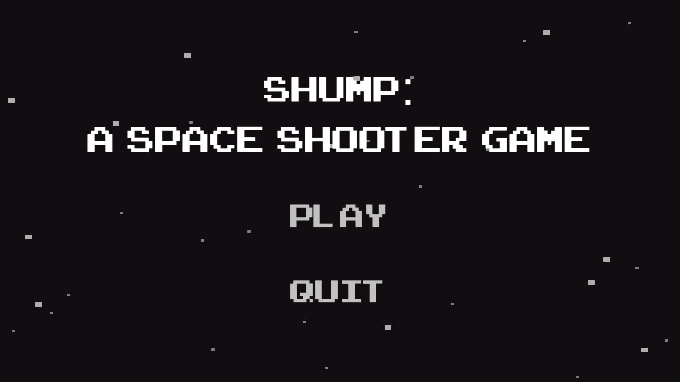 SHUMP: A Space Shooter Game by CJYI