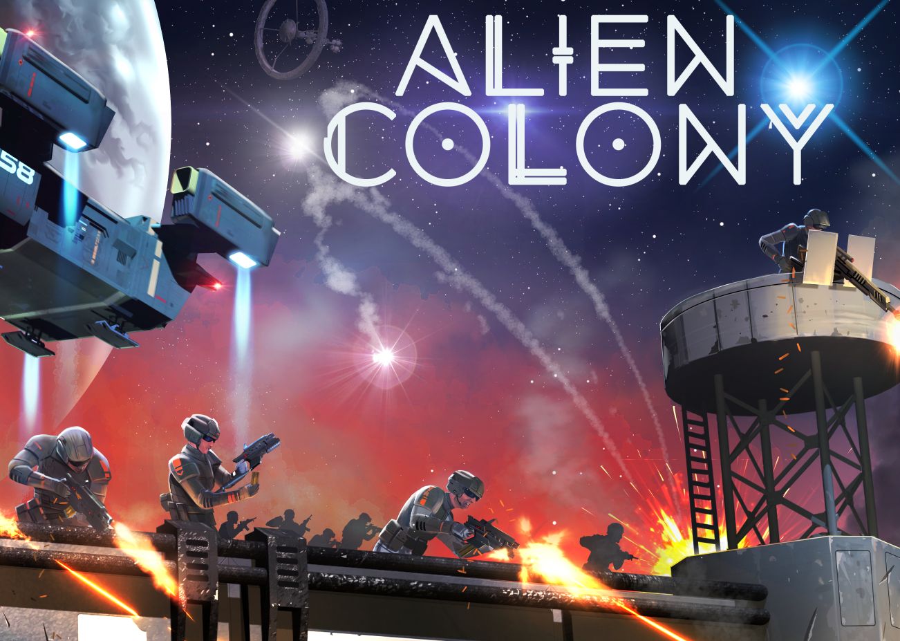 ALIEN COLONY by pulsarcreation@gmail.com