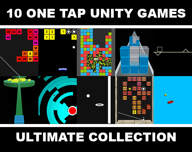 10 One Tap Unity Games Bundle by NeonSpaceFighter for Join The itch.io Selects Spring Bundle ...