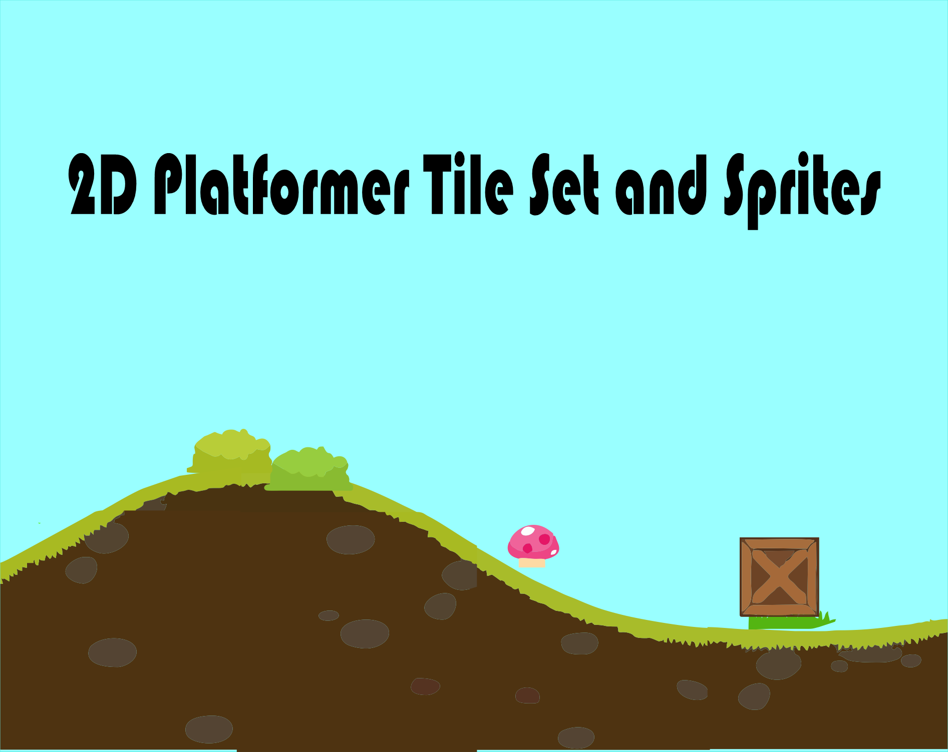 2D Platformer Tile Set and Sprites by JAR Incorporated.