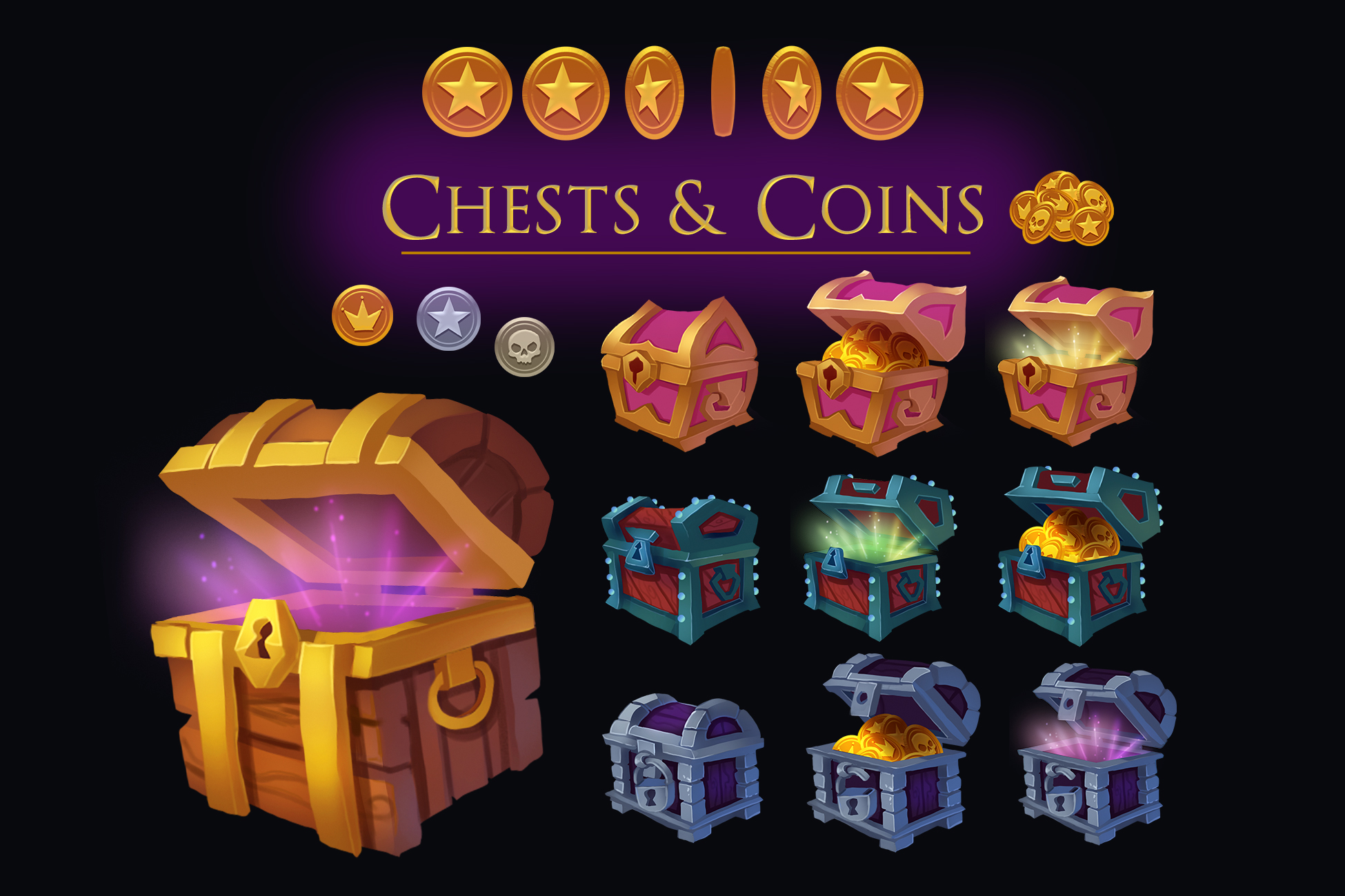 Chests & Coins by PulsarX Studio