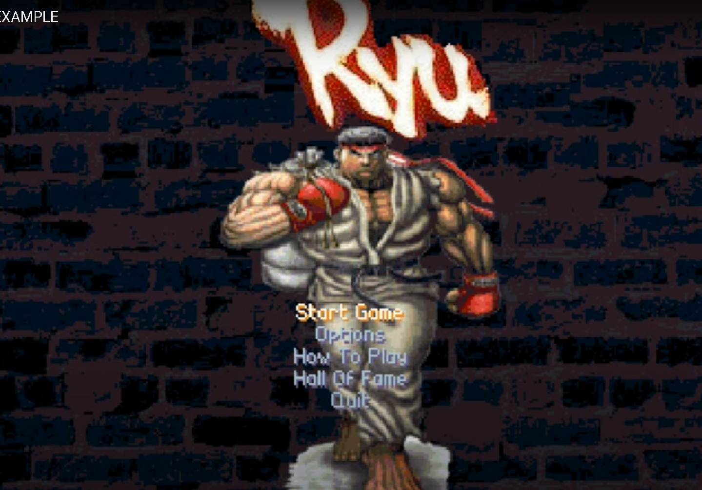 Ryu by FanGamesStudio