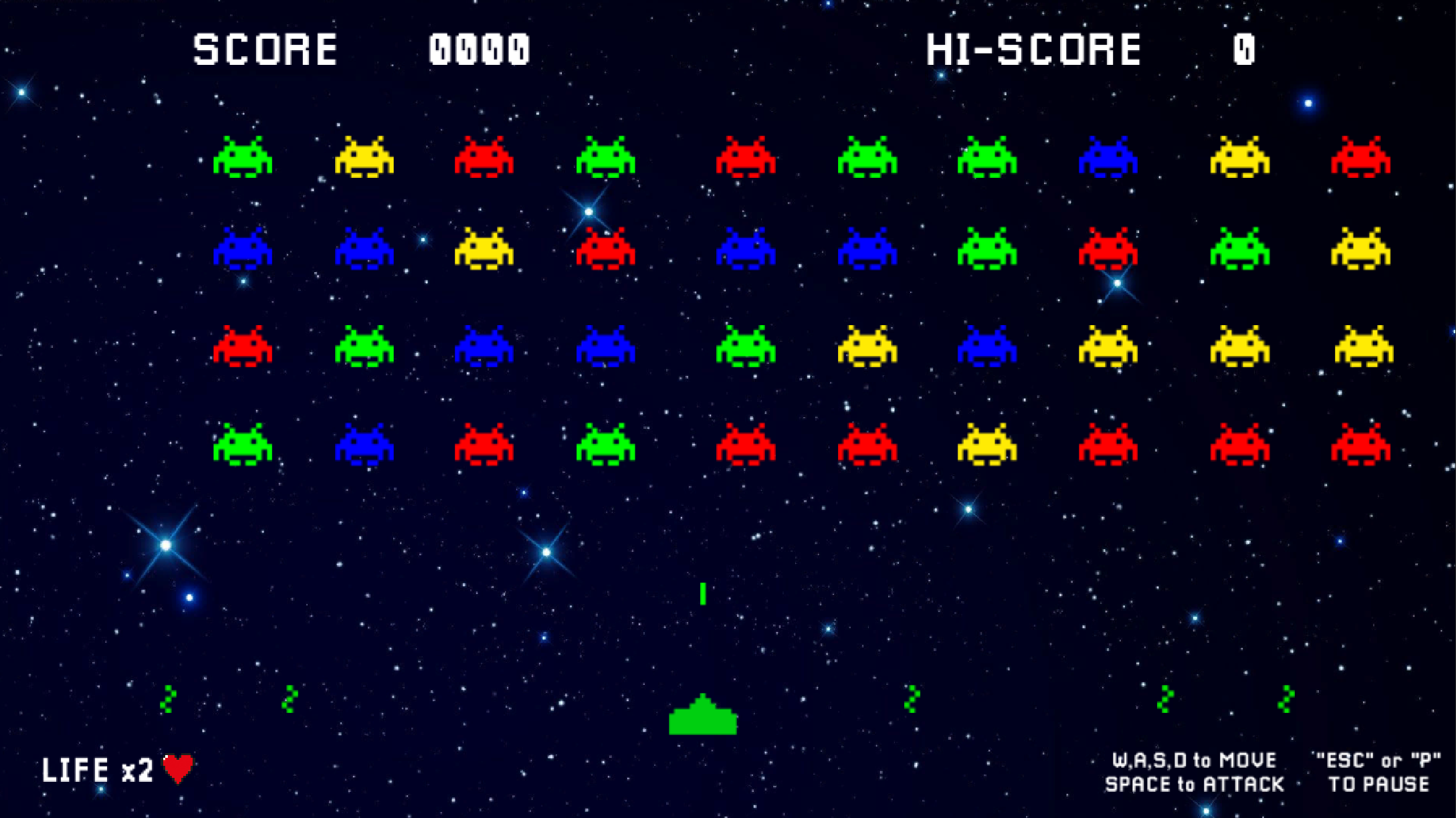 Space Invaders by TobaiasDev