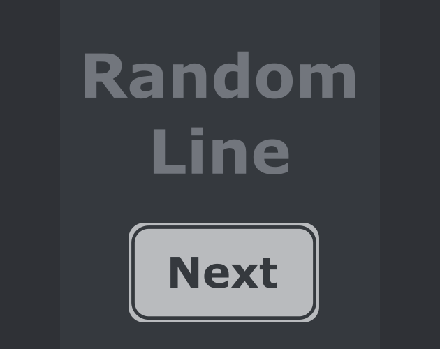 Random Line by E.T.C.Lundberg