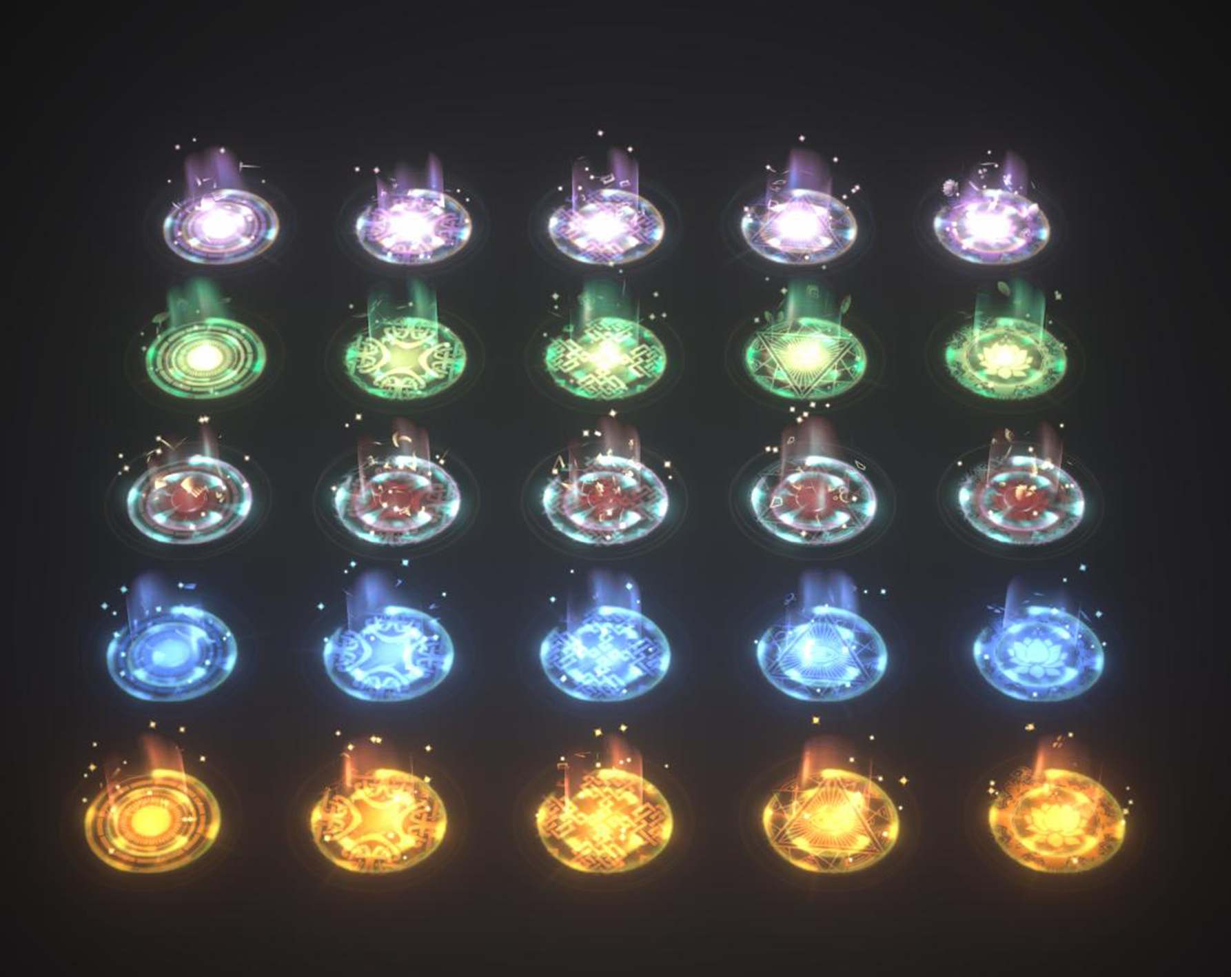 Stylized FX - Explosion Pack - 25 prefabs by oriongamestudio