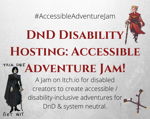 Accessible Adventure Jam - itch.io
