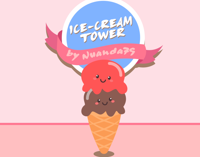 Ice-cream tower by Nuanda79