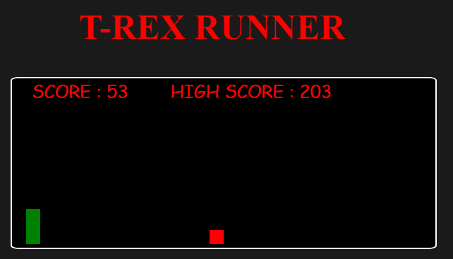 T-REX RUNNER by Not Oye