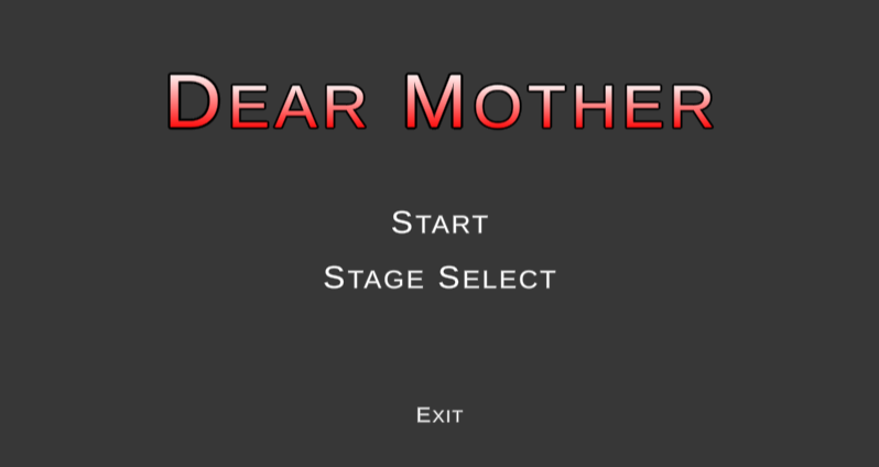 Dear Mother by Solacx for UTS Intro to Game Design 2021 - itch.io