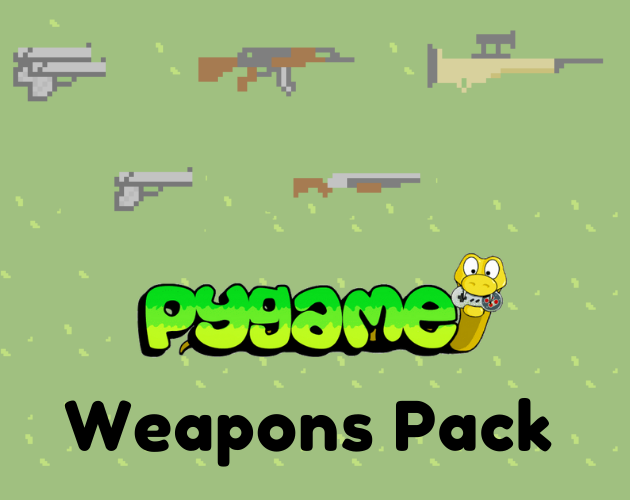 Pygame Weapons Source Code by ScriptLine Studios