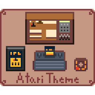 Atari Theme Aseprite by the_hirin