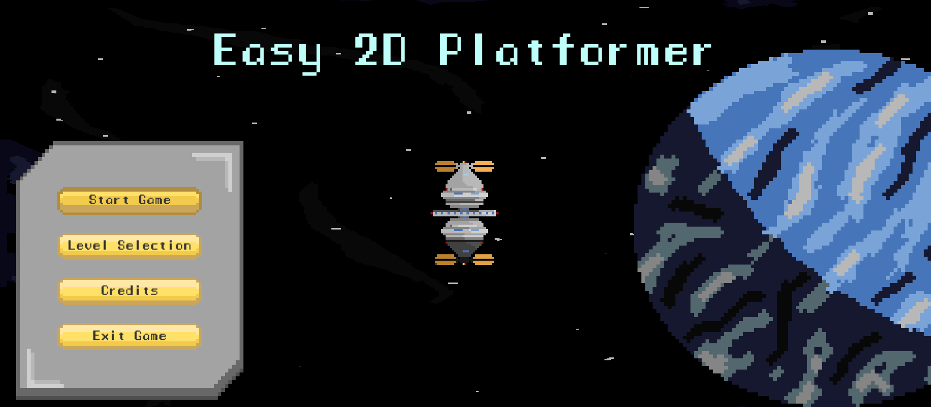 Easy 2d Platformer by Chaplin962