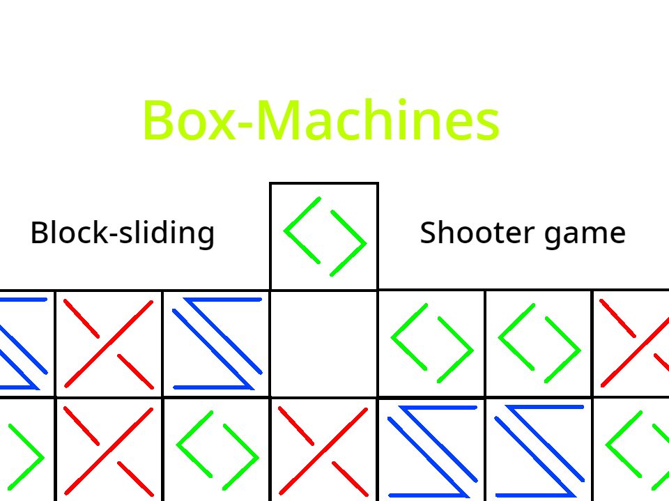 Box Machines- A Block Sliding Shooter Game by Metroid Studios