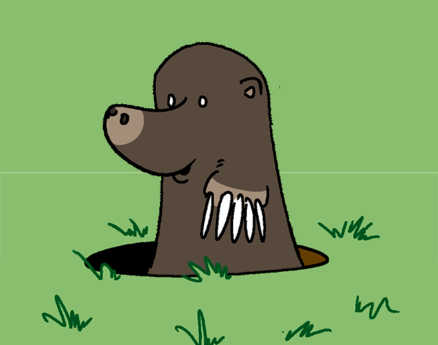 Hit the mole by Josep Pons