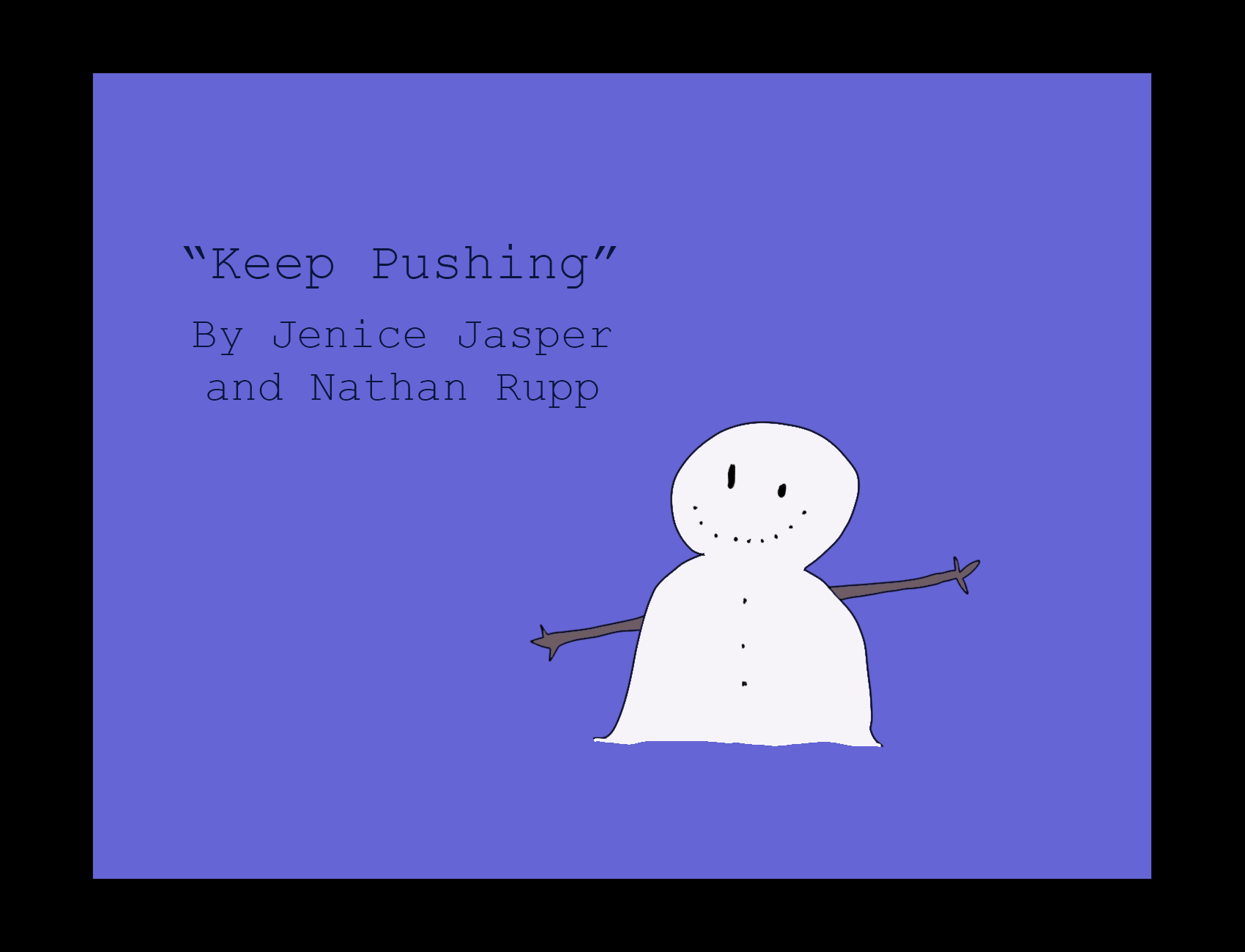Keep Pushing (Sno-Isle) by Nathan Rupp, SIJen for 2021 AMES FILM ...