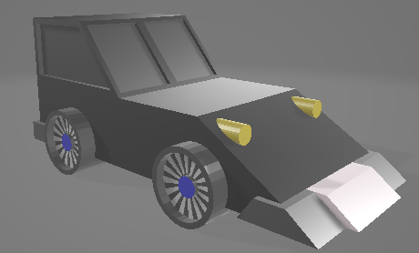 Simple 3D Car Model by MST_Creator