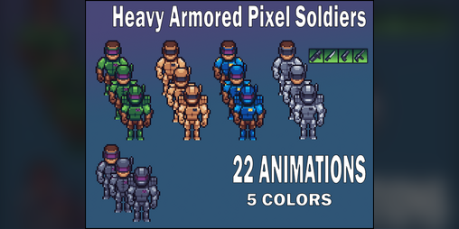Pixel Soldiers Part 2 by UArtist