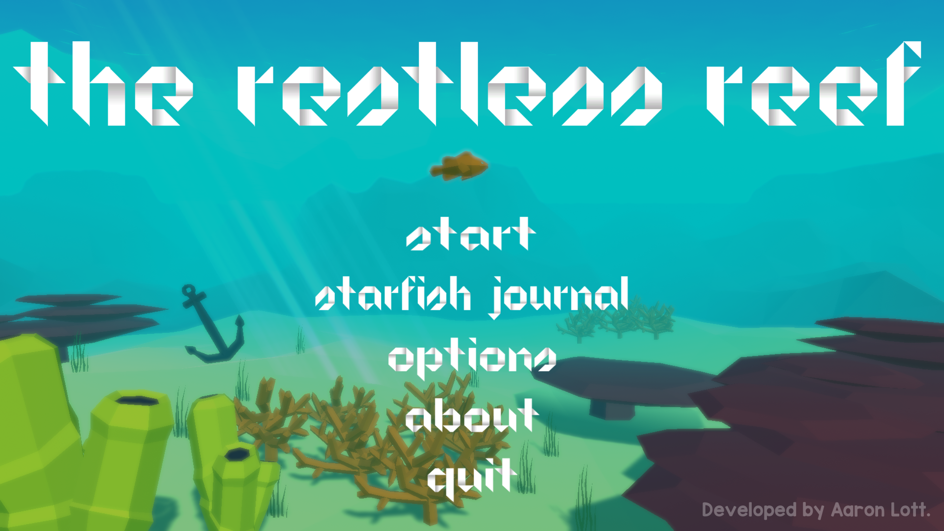 The Restless Reef by Aaron Lott