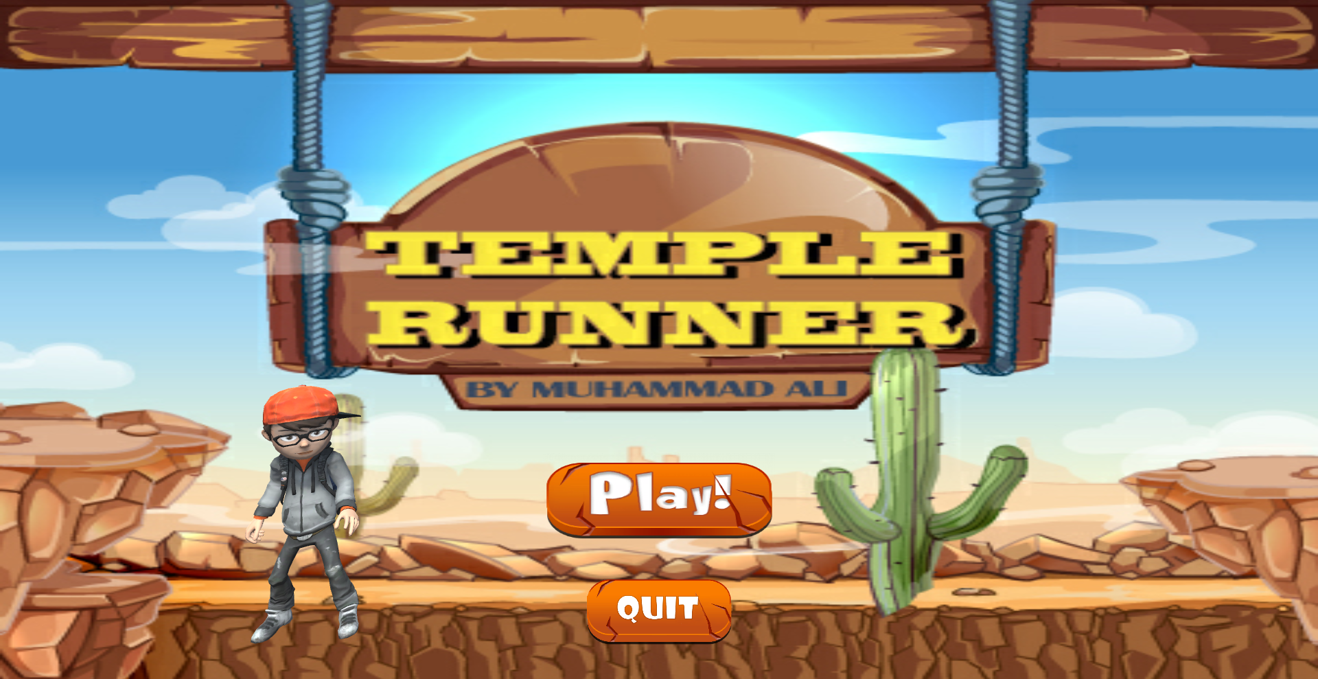 TEMPLE RUNNER by Muhammad Ali Developer